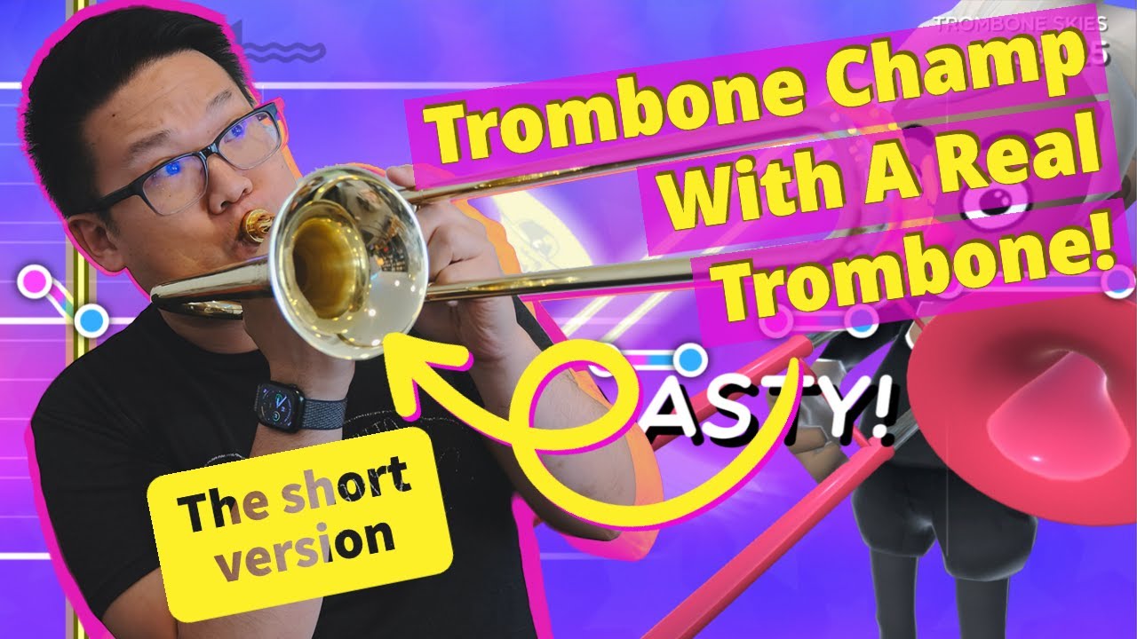 I Made A Trombone Champ Controller From A Real Trombone The Short Version Shorts Youtube