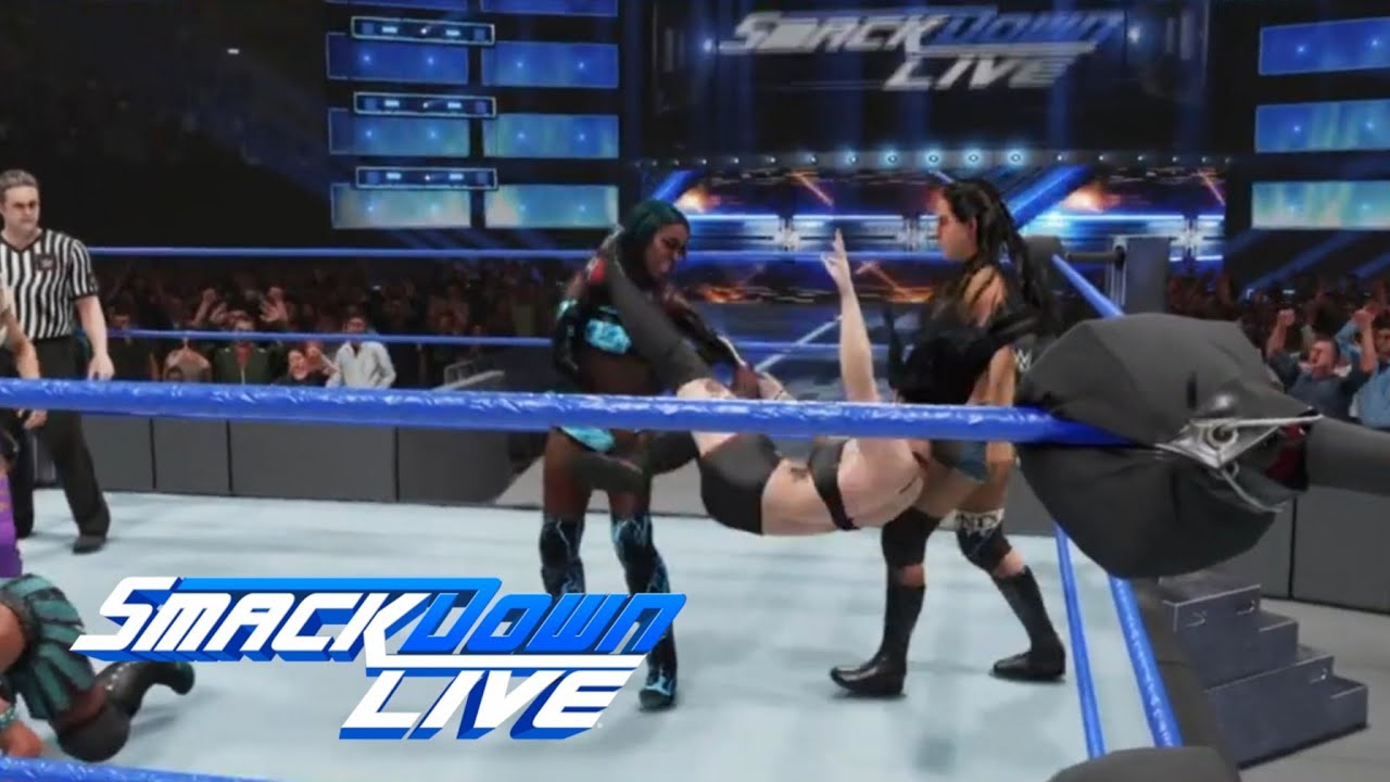 WWE SD LIVE EP. 69: The Riott Squad return after being suspended to ...