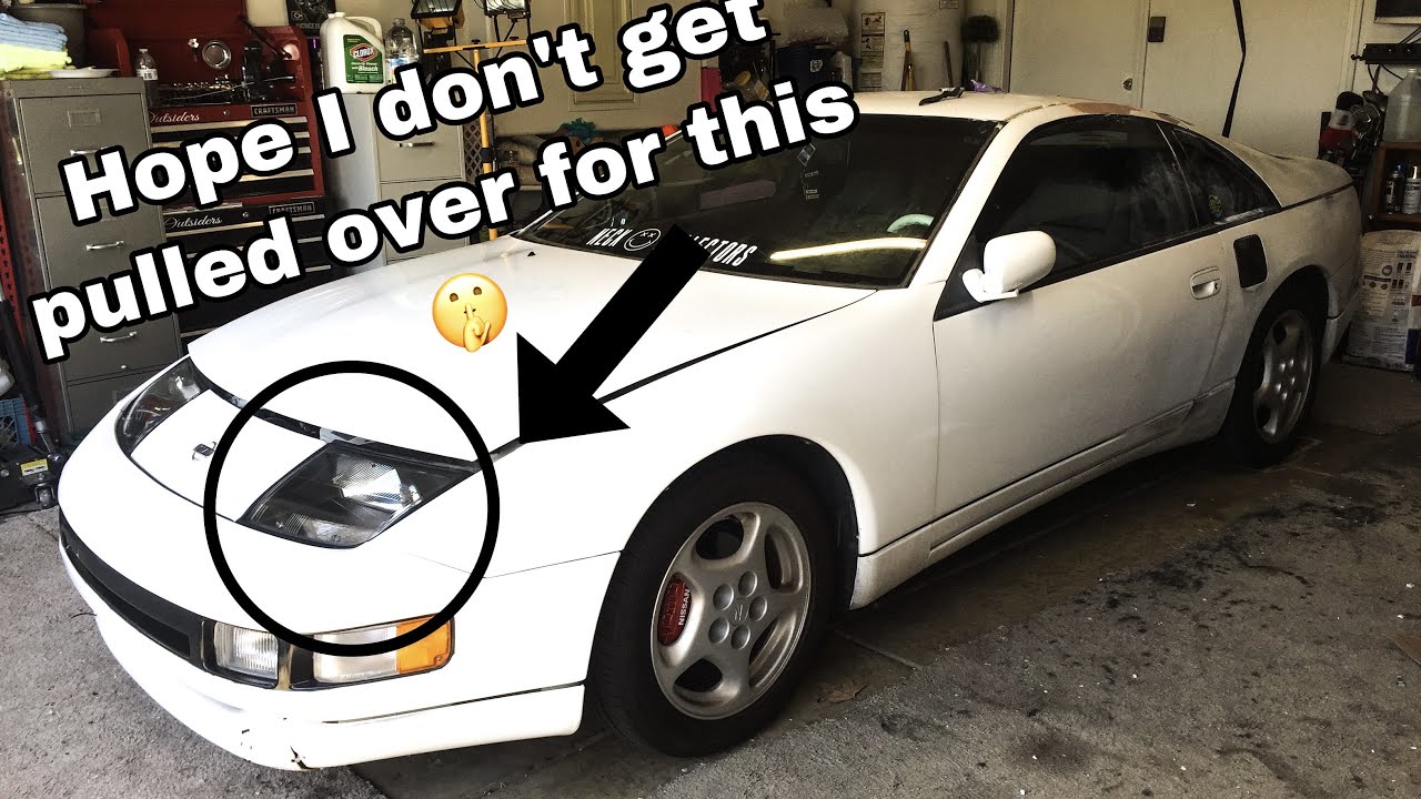300ZX Gets New Sound System/LED Lights! - YouTube