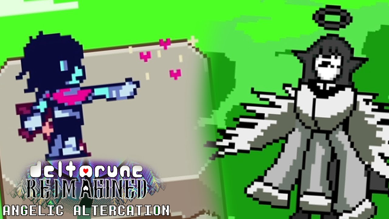 DELTARUNE CHAPTER 4 FACING THE ANGEL... - Reimagined Angelic ...