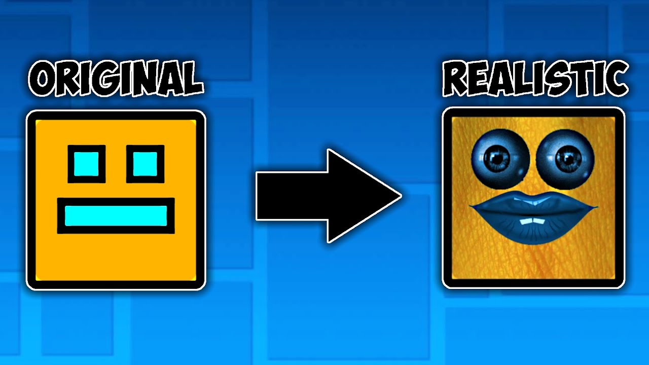 Overcomplicating Geometry Dash Textures - YouTube