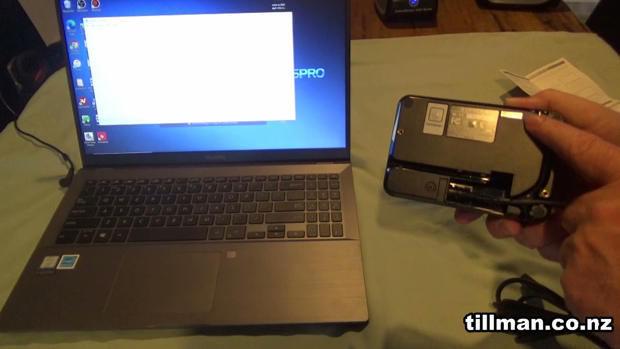 Opticon M11 QR Code Scanner - Turn On Mobile Phone Scanning - YouTube