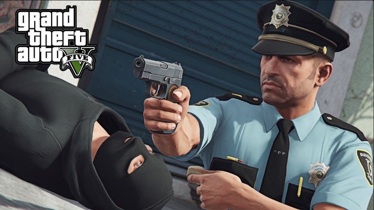 I BECAME a COP in Cops and Robbers GTA 5 RP... - YouTube