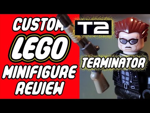 LEGO TERMINATOR 2 - Custom Minifigure REVIEW - YouTube