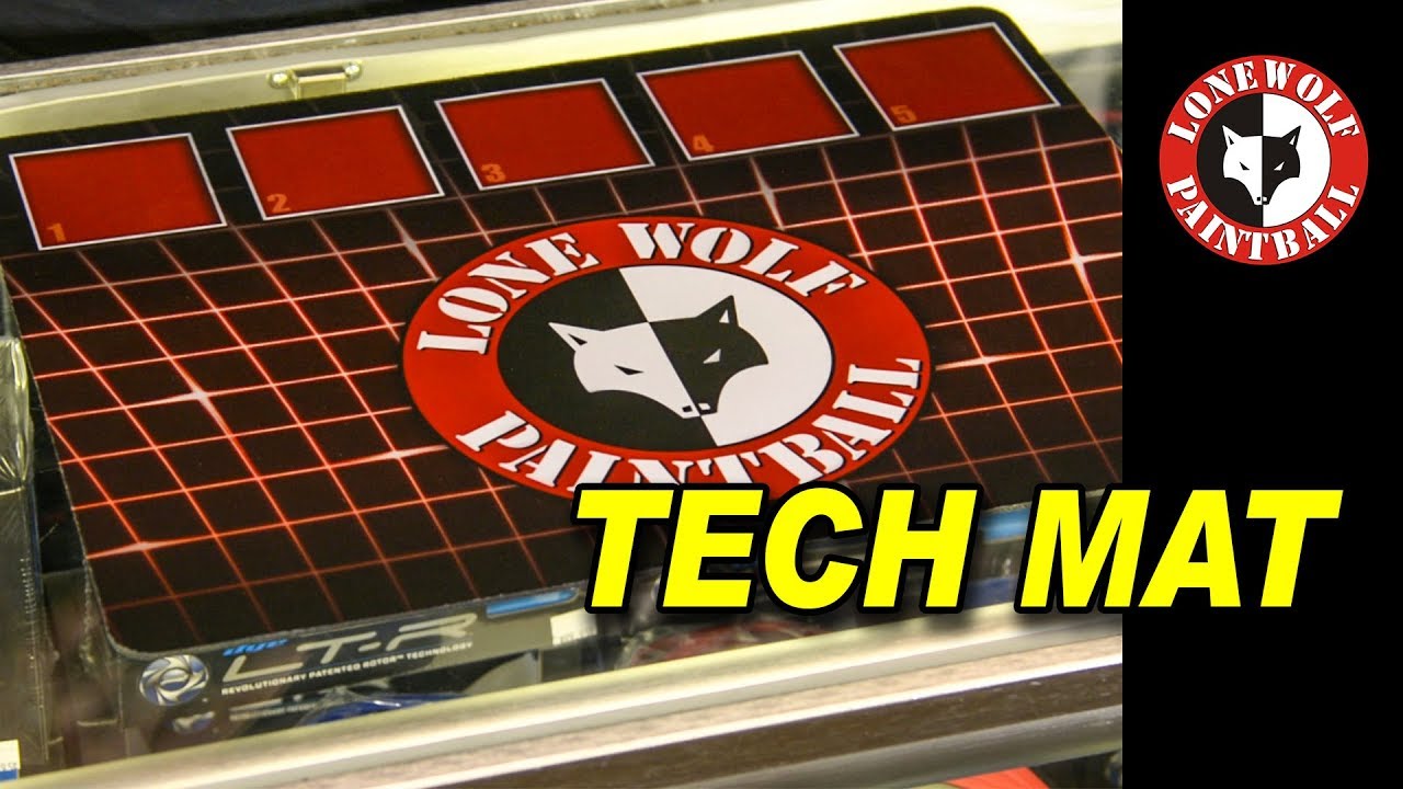 Lone Wolf Paintball Tech Mat from Exalt Paintball - YouTube