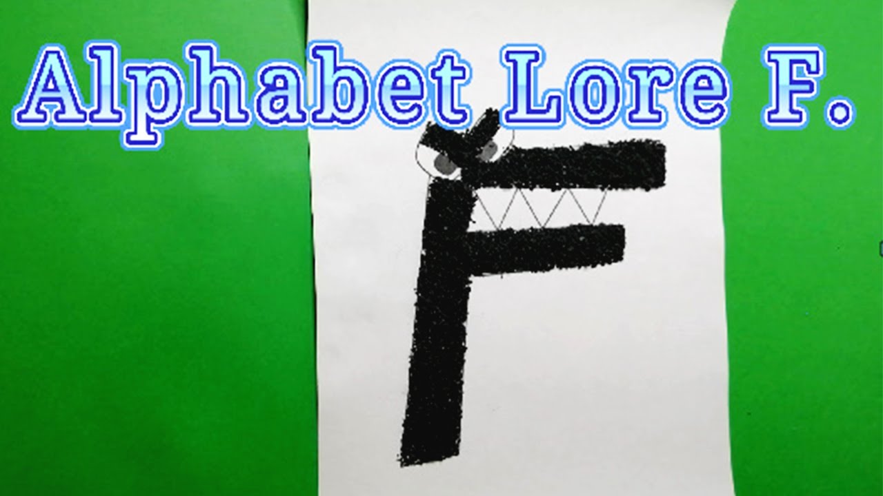Alphabet Lore F. Sand Art. Alphabet Lore (A - Z...). Animation - YouTube