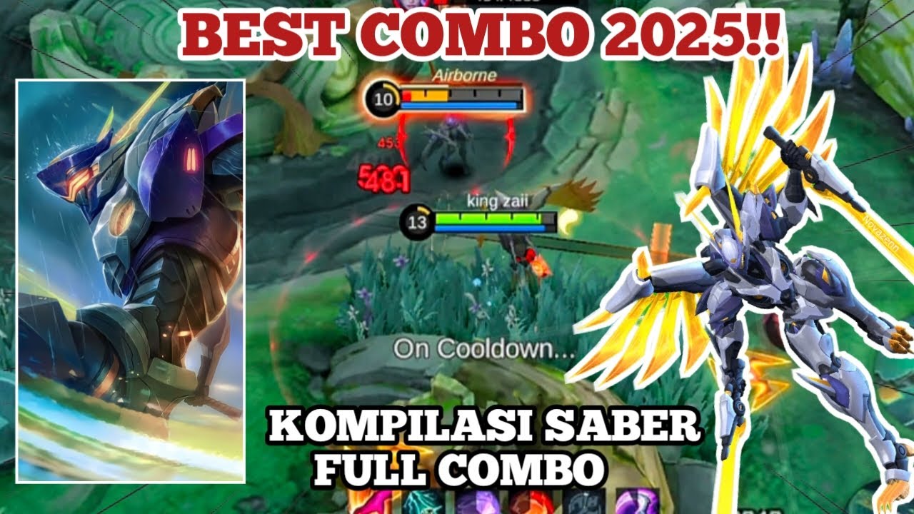 SABER FULL COMBO|| KOMPILASI SABER MONTAGE 2025 - BIKIN MUSUH GETAR ...