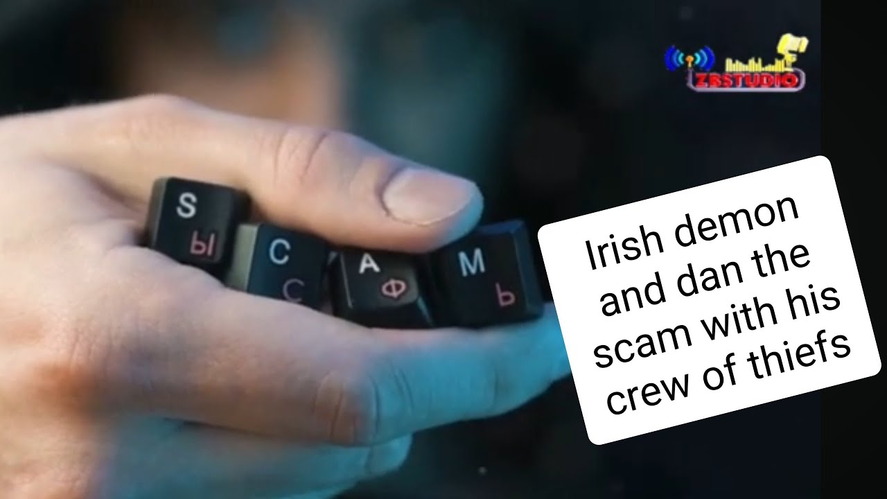 Irish demon and dan the scam with his crew of thiefs(welsh news network ...