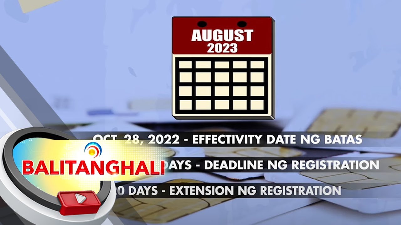 Implementing rules and regulations ng SIM Registration Act, inilabas na ...