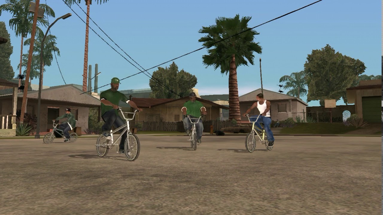 Grand Theft Auto San Andreas | Cj,Ryder,Sweet,and Big Smoke talk - YouTube