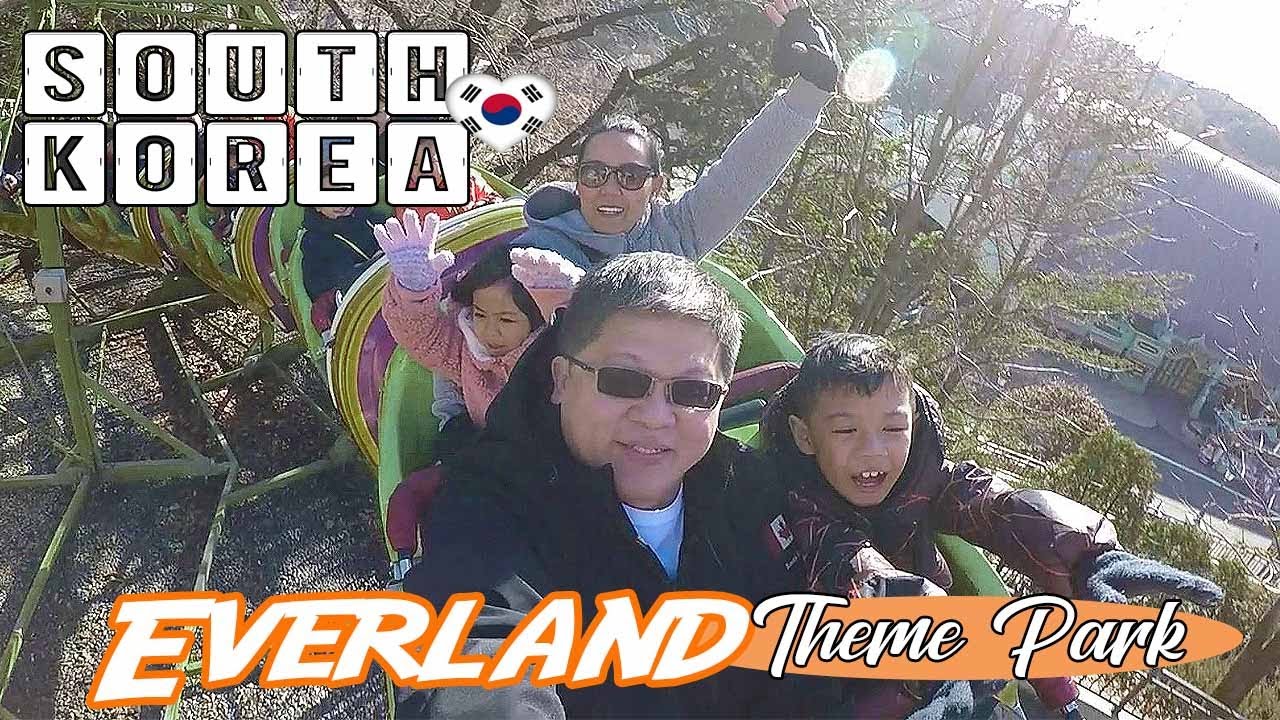 Everland Theme Park South Korea (Snow Buster!) - YouTube