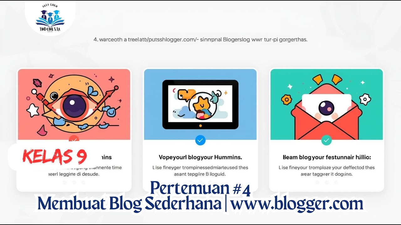 [KELAS 9] PERTEMUAN #4 - Topik : Membuat Blog Sederhana | www.blogger ...