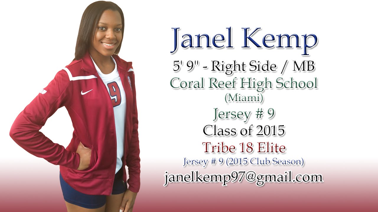 Janel Kemp - 2014 High School Volleyball Highlights - YouTube