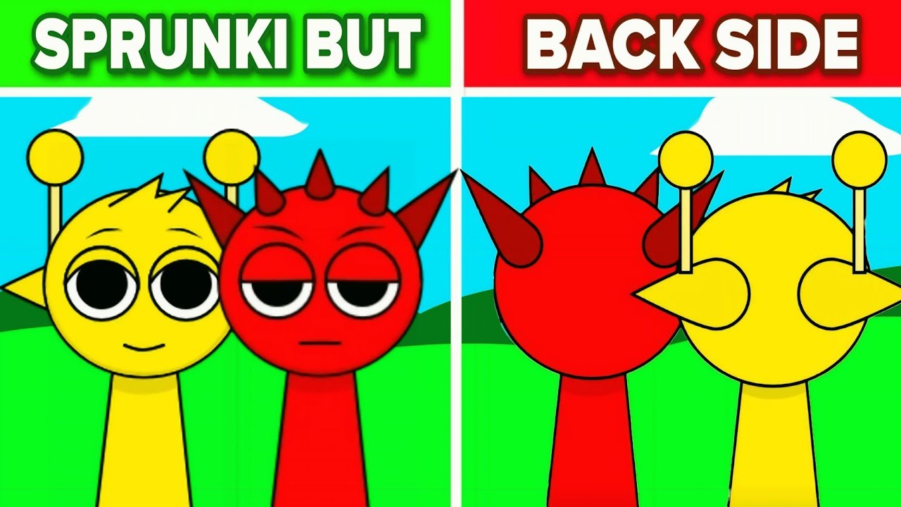 Incredibox Sprunki But From BACK SIDE | Normal Vs Horror (NEW MOD ...