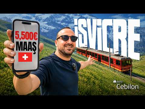 300.000 TL MAAŞ! | İSVİÇRE'YE GELDİM!🇨🇭