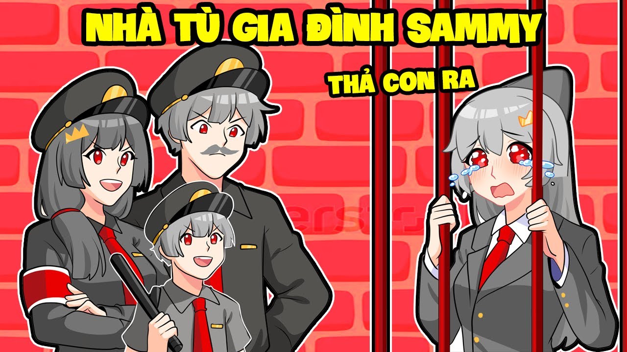 SAMMY PHÁT KHÓC KHI BỊ GIA ĐÌNH SAMMY BẮT VÀO TÙ TRONG ROBLOX - YouTube