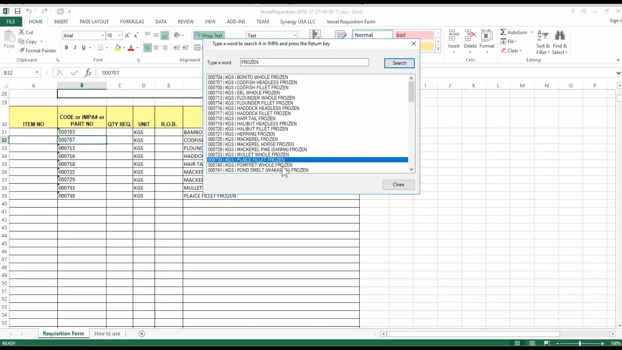 Vessel Requisition Form How To (Maritime Industry) - YouTube