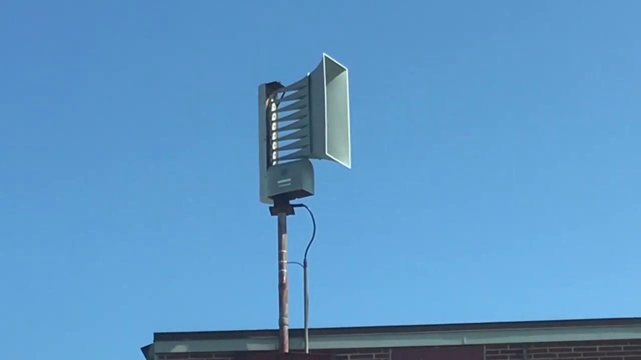 Dual toned Aca alertronic AL 6000R siren test Rolling meadows IL alert ...