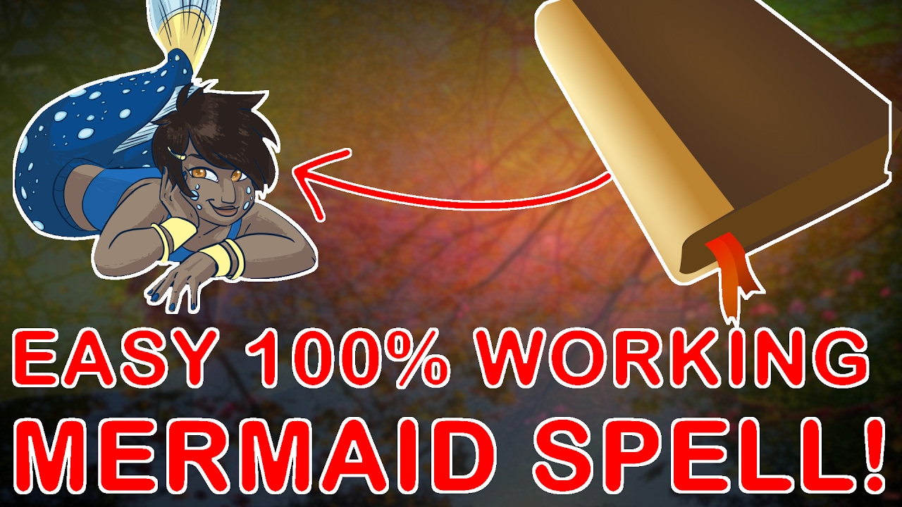 EASY, 100% WORKING MERMAID SPELL, No salt needed, CONFIRMED - YouTube