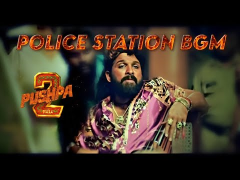 The Rise Of Masses Police Station Entry OST | Pushpa 2 The Rule - YouTube