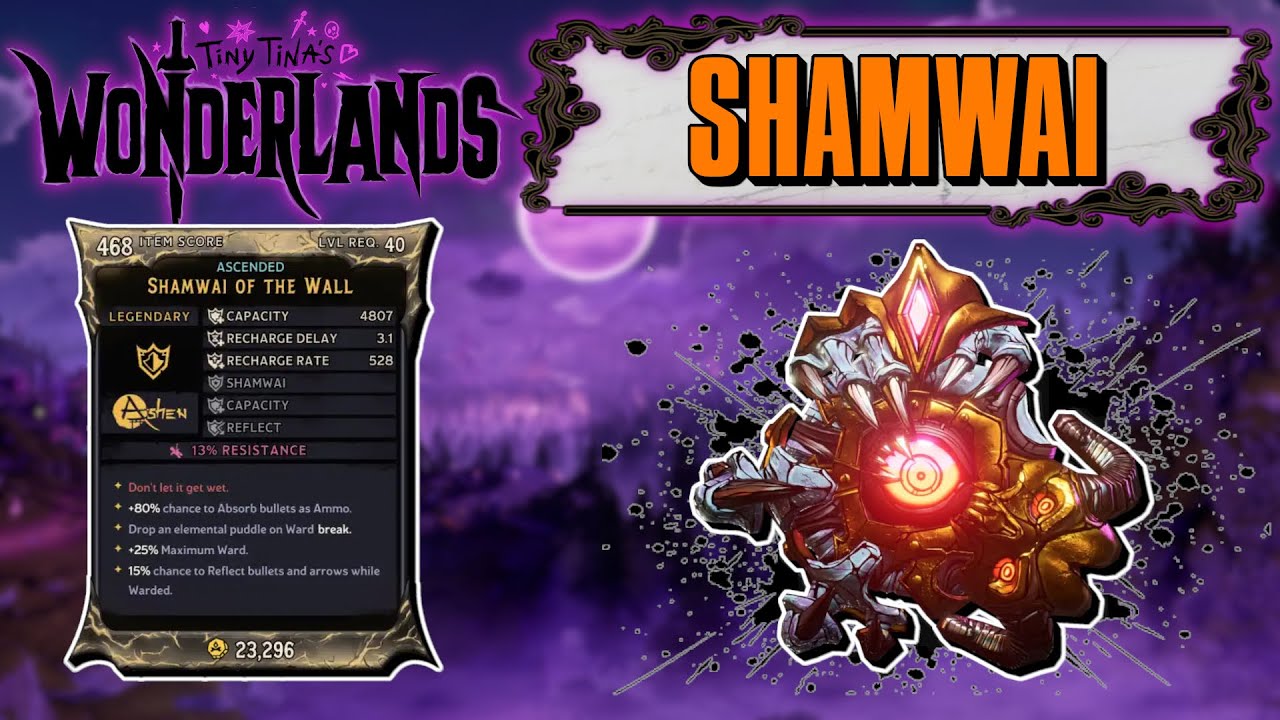 Legendary Item Guide | Shamwai | Tiny Tina's Wonderlands - YouTube
