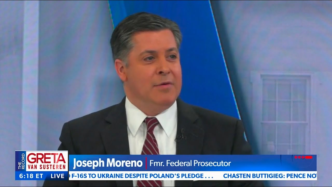 Joseph Moreno Appears on Greta van Susteren Newsmax to Discuss NYC ...