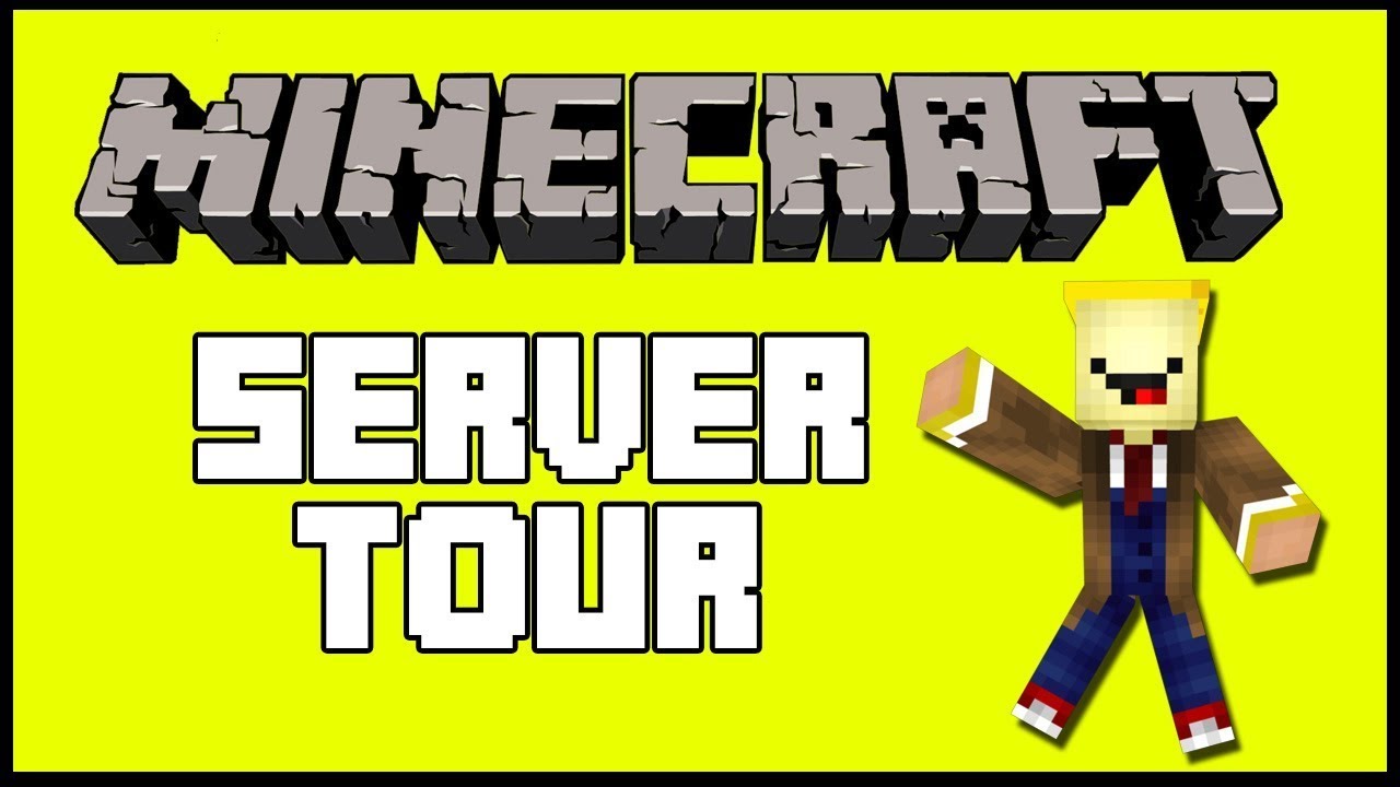 MINECRAFT SERVER TOUR! - YouTube