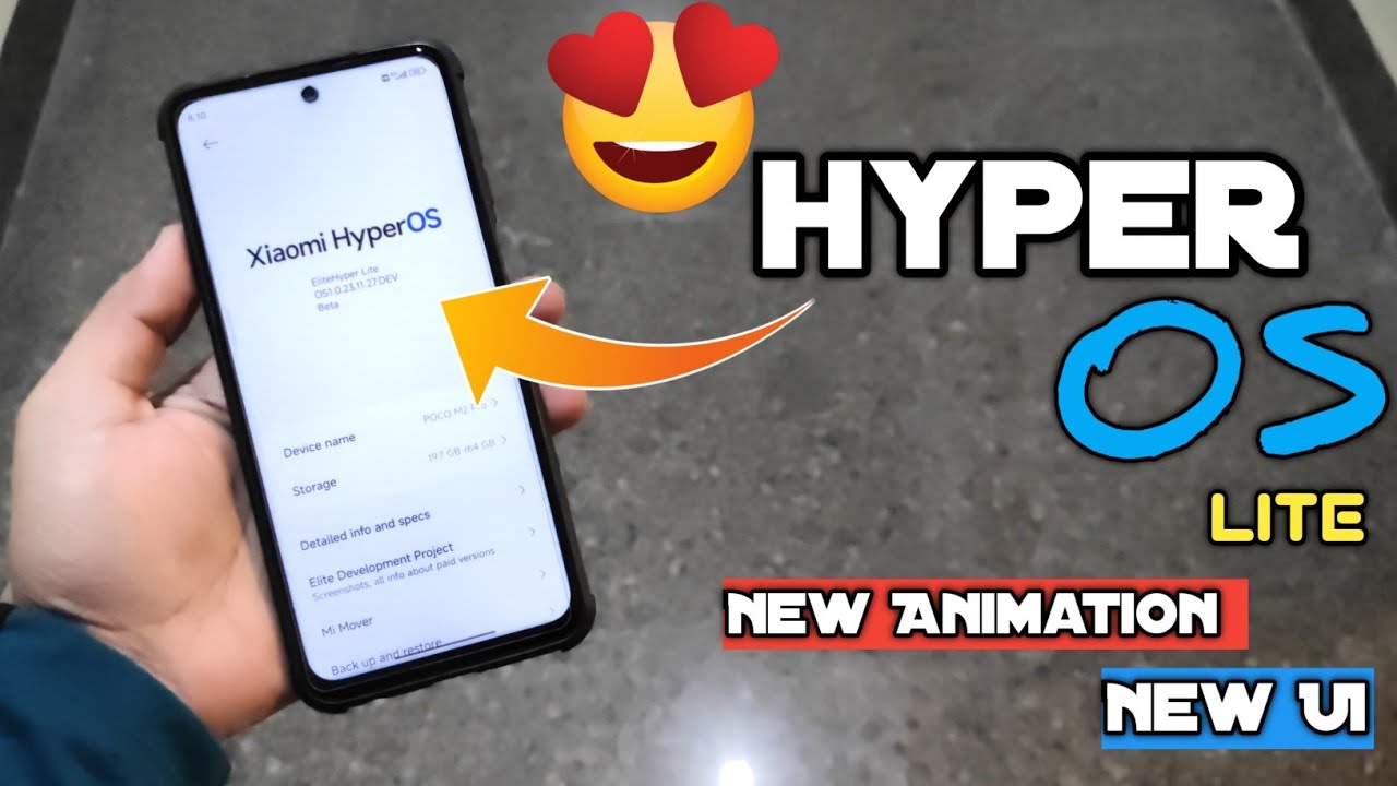 EliteHyper Lite Rom For Redmi Note 9 Pro/9S/Max/10 Lite & Poco M2 Pro ...