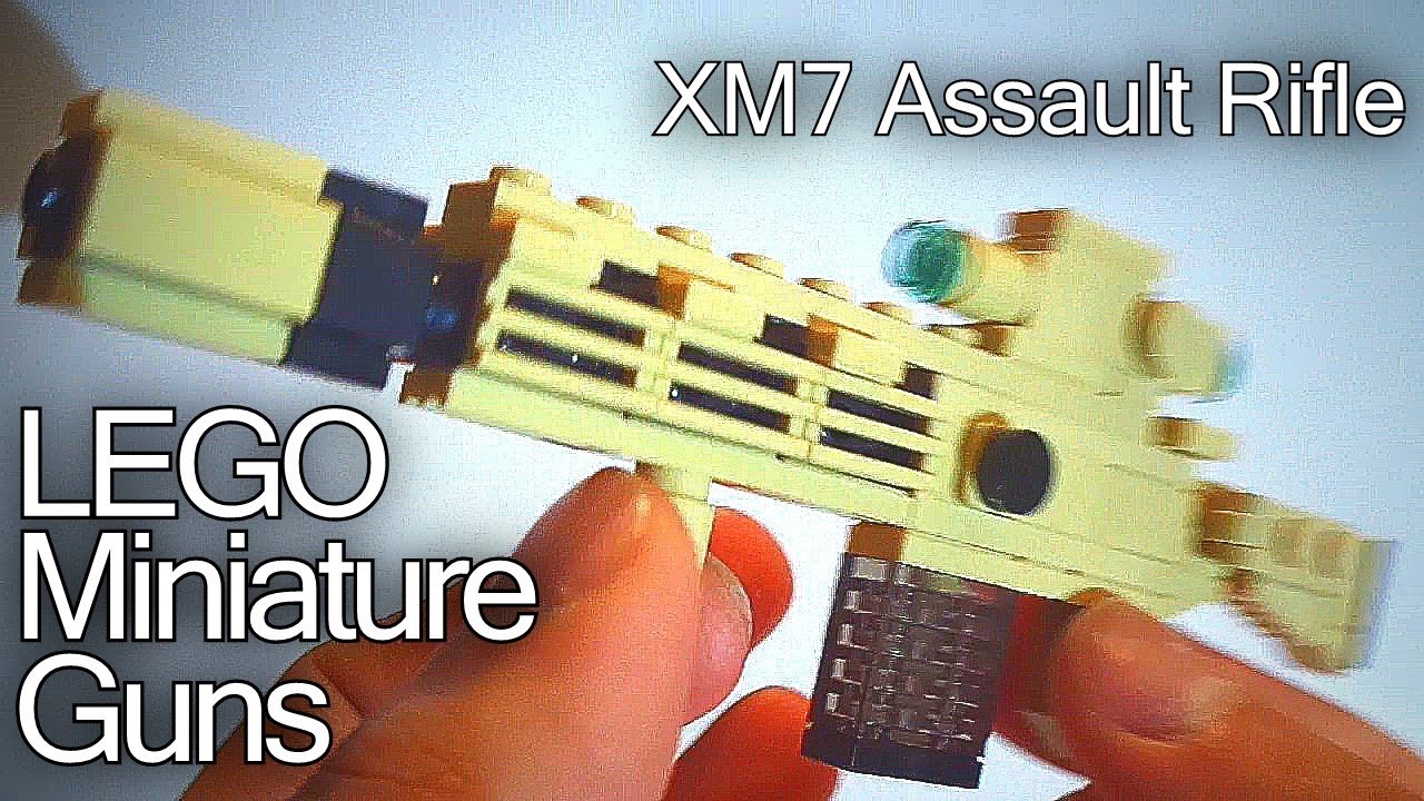 LEGO Miniature Guns | XM7 - YouTube