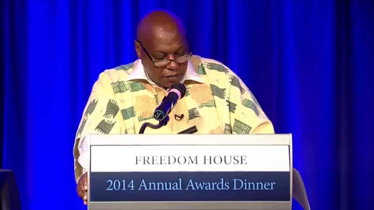 Maina Kiai at Freedom House Gala dinner 2014 - YouTube