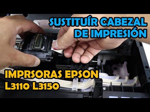 Cambiar Cabezal de impresión🖨️Impresoras Epson L3110 L3150 | Proceso correcto, fácil y rápido