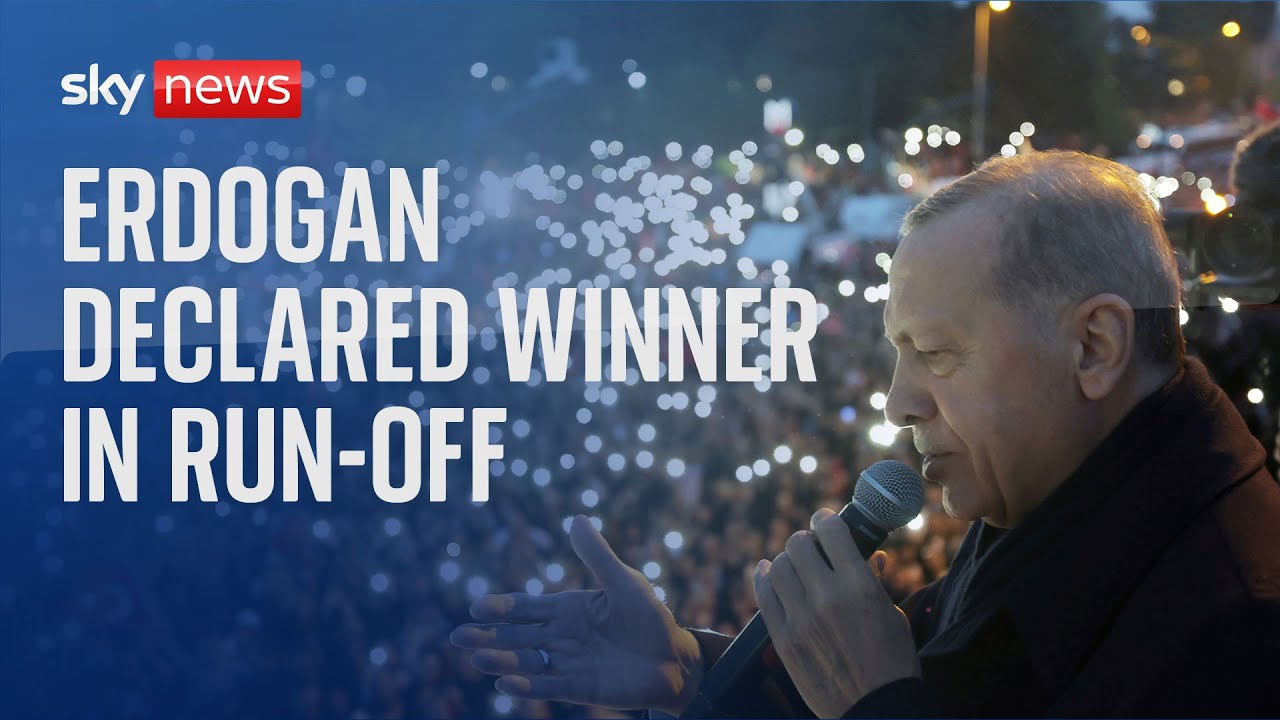 Turkey Election: President Erdogan declared winner with more than 52% ...