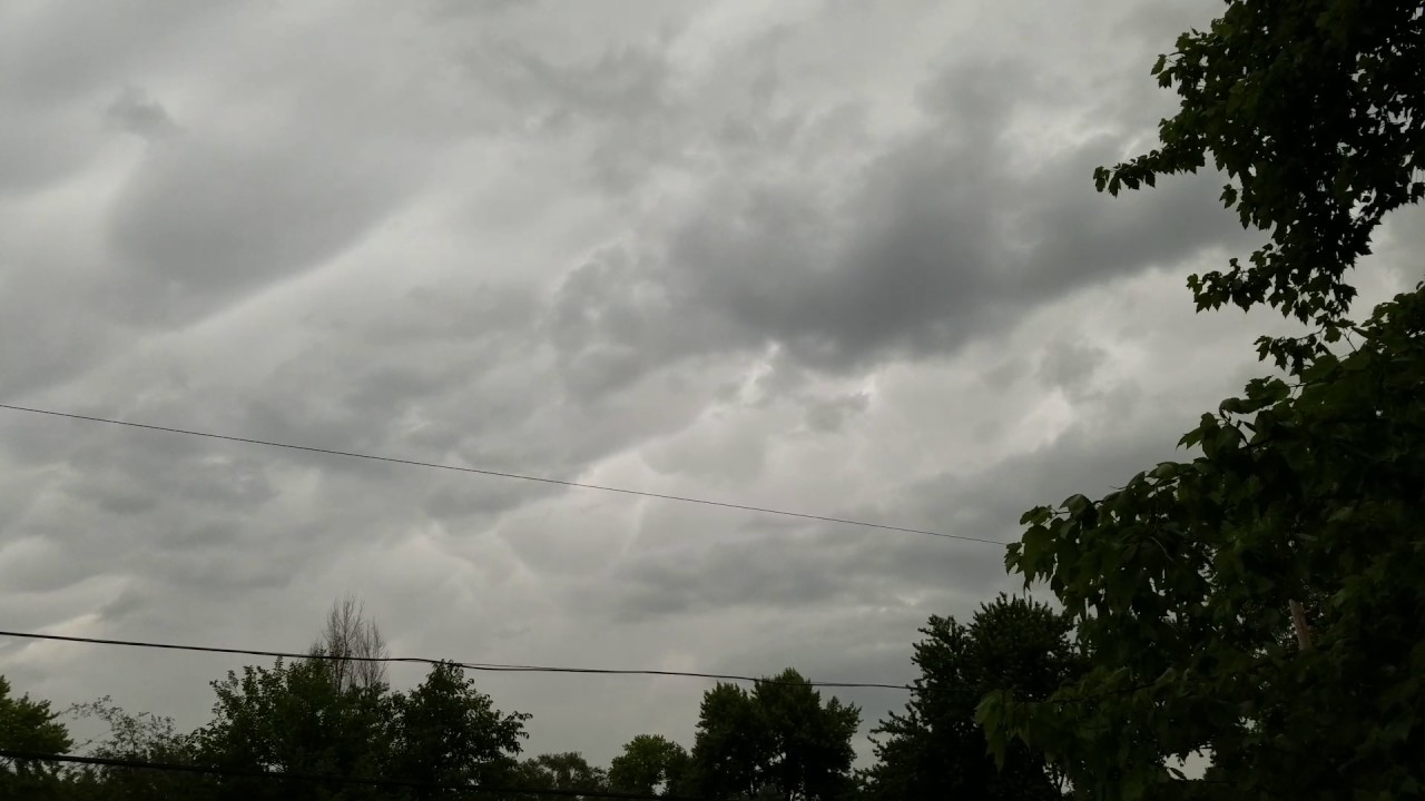 Pre-storm Cloud Formations 2017-June-16 18:35 - Omaha, NE - YouTube