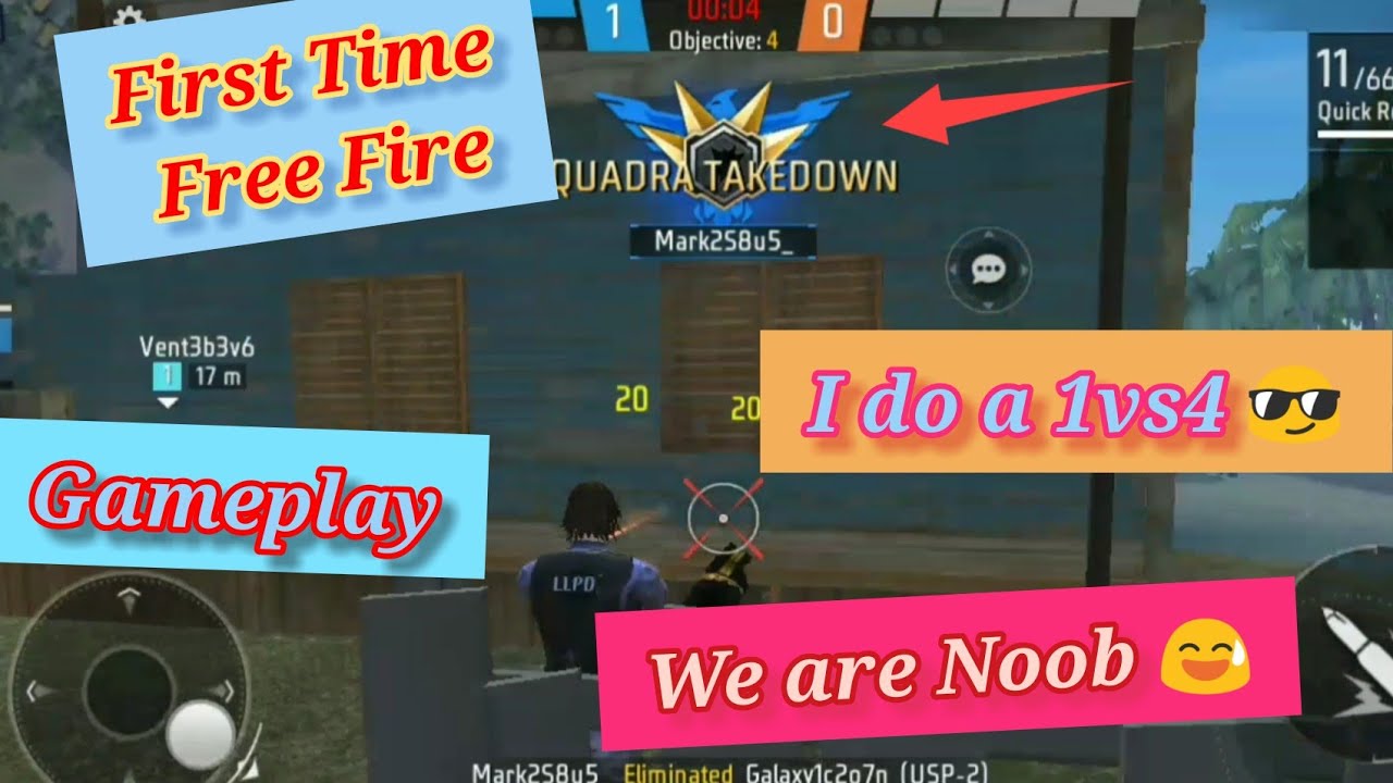 😎First Time (Free Fire).||But our Gameplay in not good😅 - YouTube