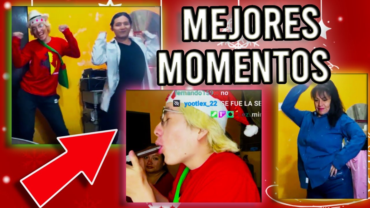 MEJORES MOMENTOS Del Stream Navideño De Glogloking - YouTube