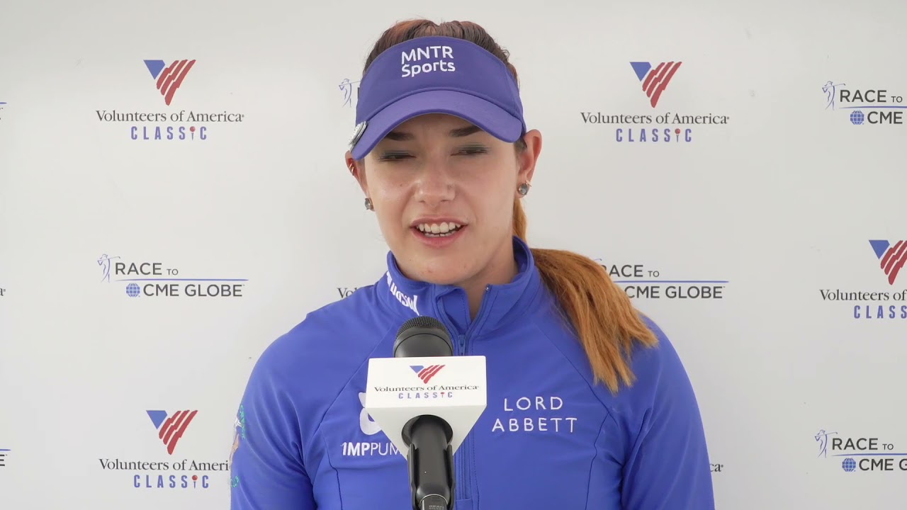Ana Belac: Sunday Flash Interview 2021 Volunteers of America Classic ...