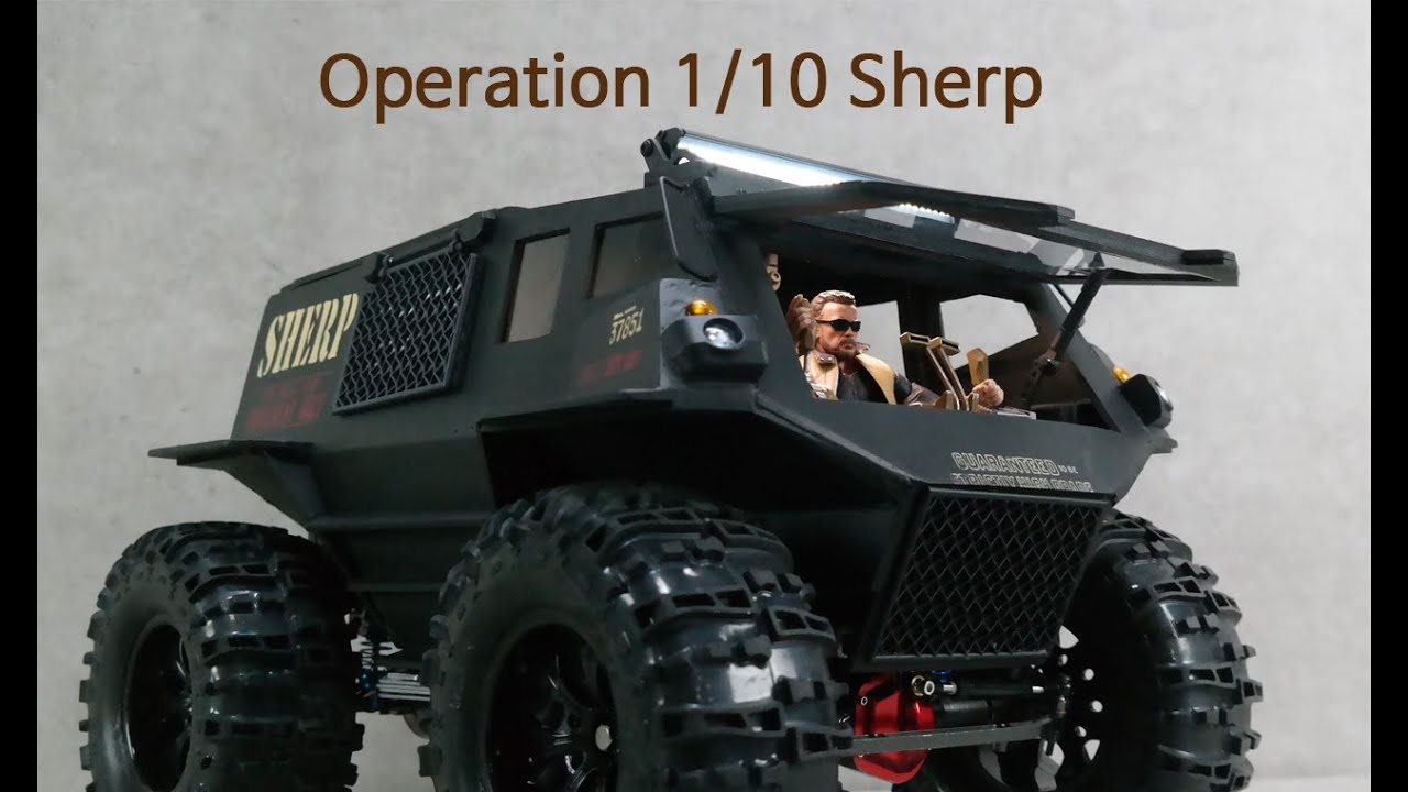SHERP 작동영상 1/10 trial rc car - YouTube