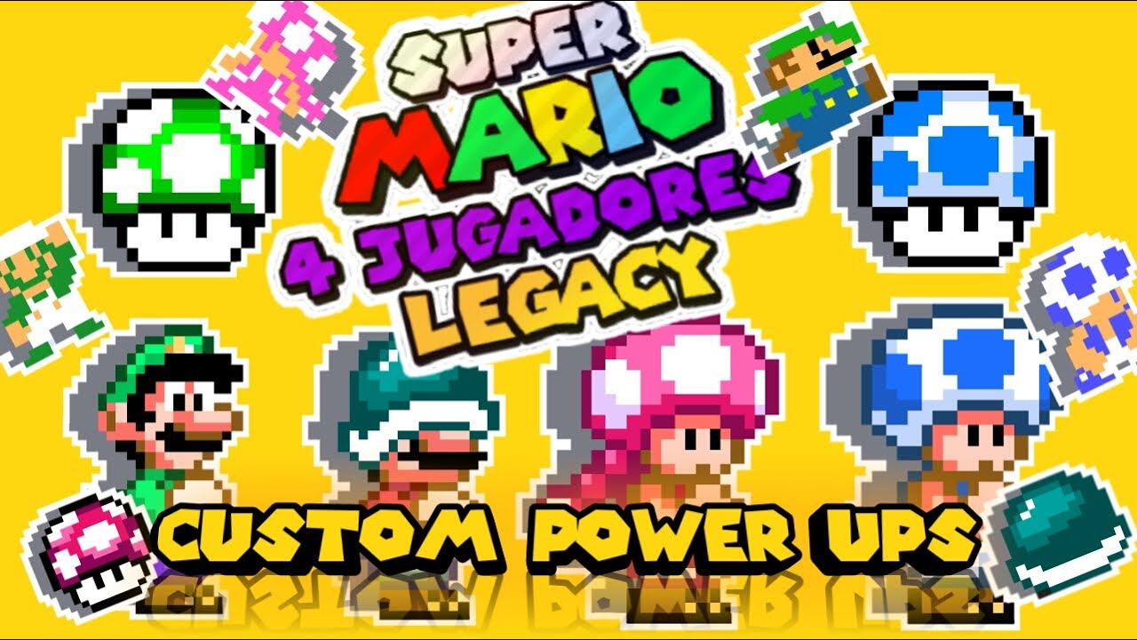 Custom Power Ups para SM4J 2.0.5 para Android y pc / Tutorial / Súper ...