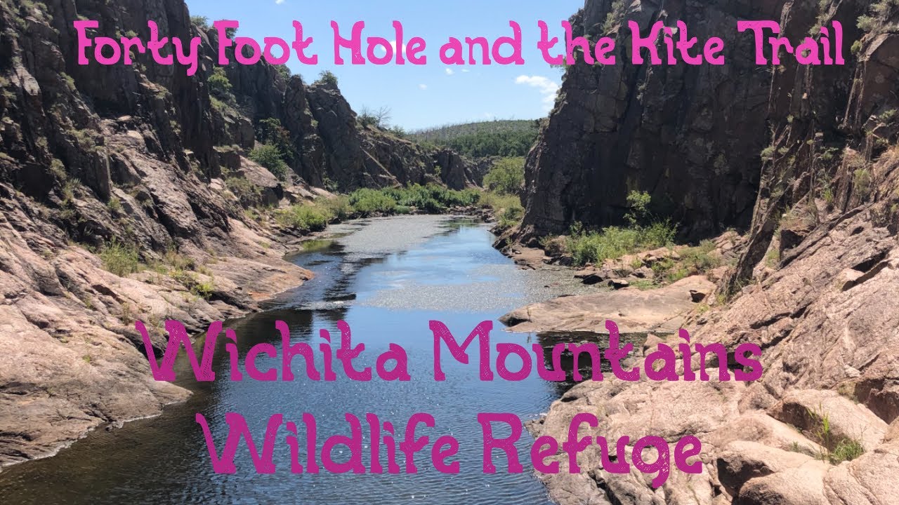 Wichita Mountains Wildlife Refuge Oklahoma: Forty Foot Hole and Kite ...
