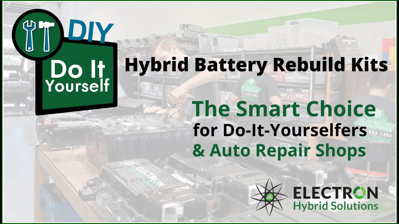 New & Remanufactured Hybrid Battery Rebuild Kits - YouTube