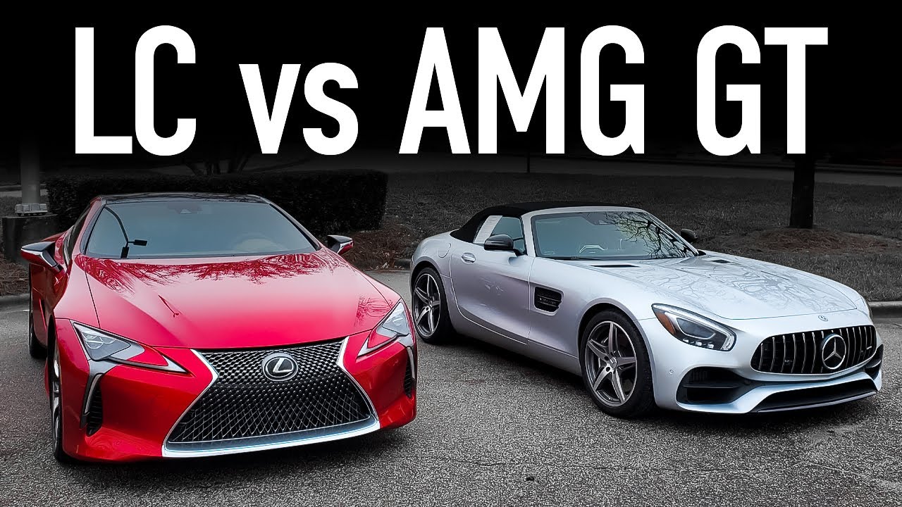 Lexus LC 500 Vs Mercedes AMG GT...Battle Of Mortgage Payments pt. 2 ...