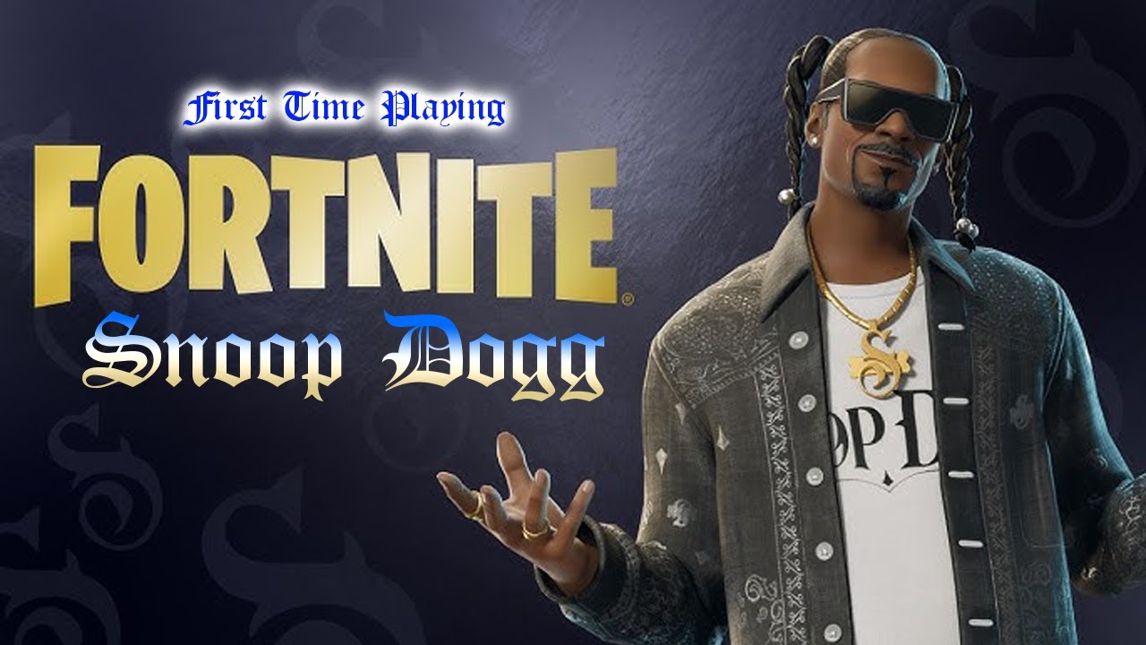 First Time Playing With Snoop Dogg In Fortnite - YouTube