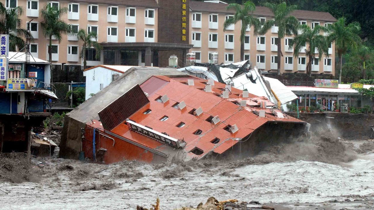 Typhoon Nesat attacks in Taiwan! Destruction in Taiwan and threat to ...