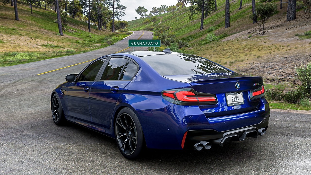 BMW M5 CS - Forza Horizon 5 | Thrustmaster T300RS gameplay - YouTube