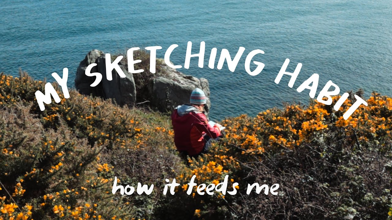 My sketching practice and how it feeds my work - YouTube