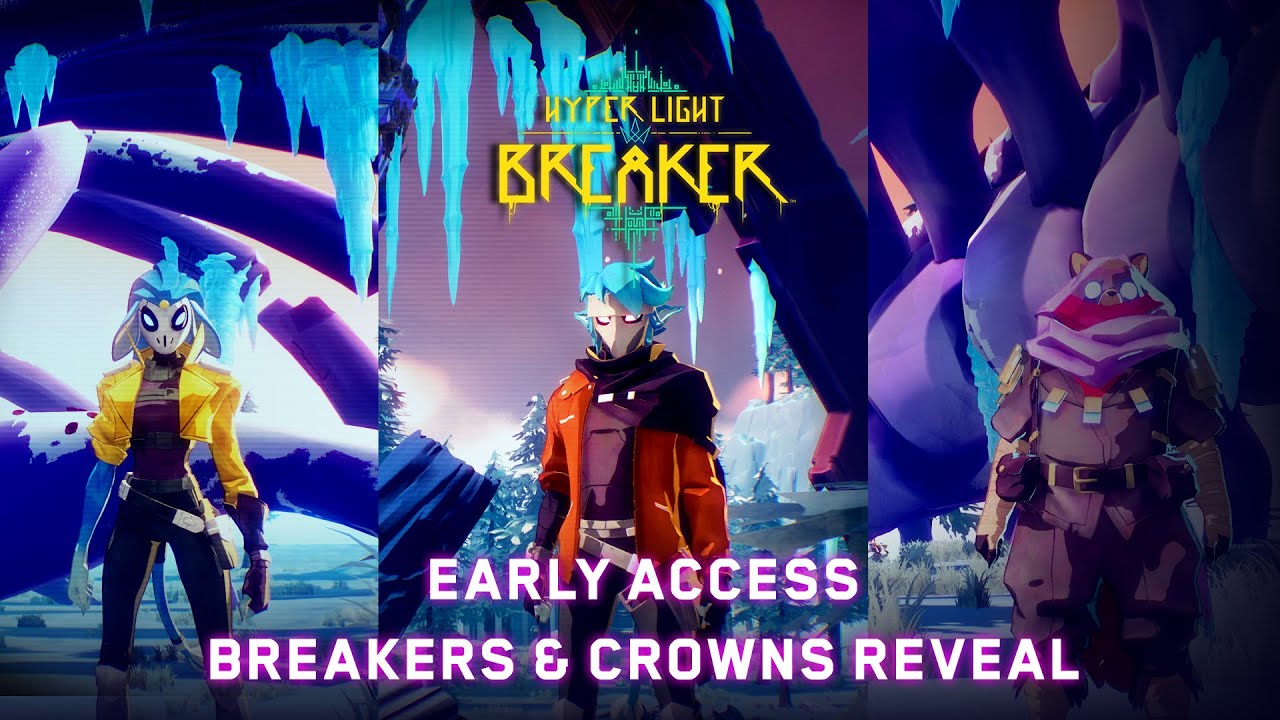Hyper Light Breaker - Early Access Breakers & Crowns Trailer - YouTube
