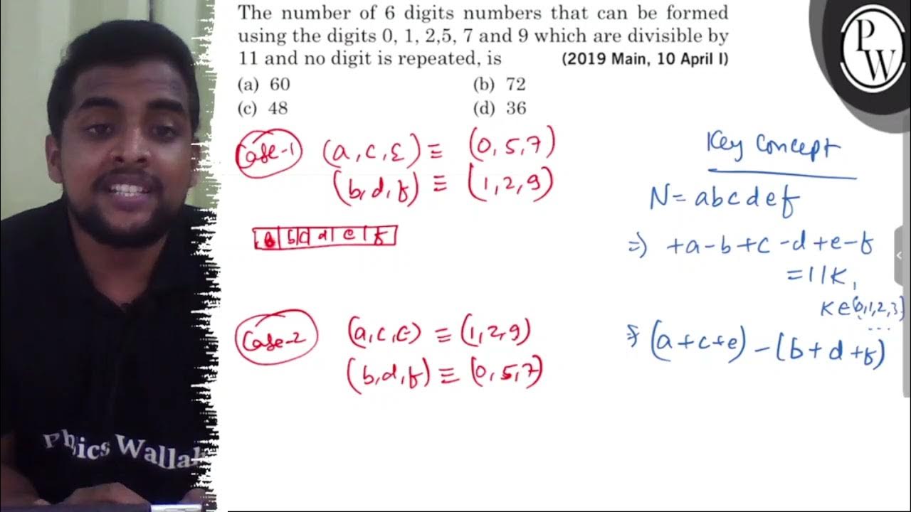 The number of 6 digits numbers that can be formed using the digits ...