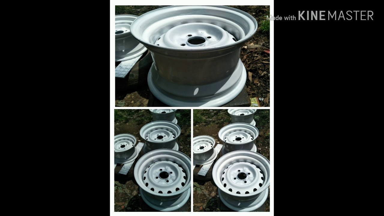 Widening Steel rim - YouTube