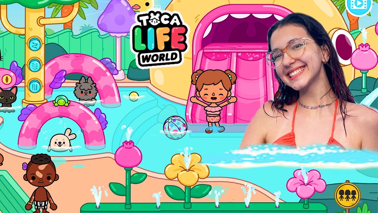 PASSEANDO pelo NOVO PARQUE AQUÁTICO do TOCA LIFE WORLD | Família Luluca ...