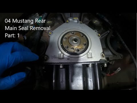 2004 Mustang Rear Main Seal Removal and Installation Prep